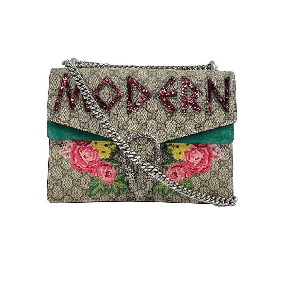 Gucci - Gg Supreme Monogram Embroidered Medium Dionys… - Gem